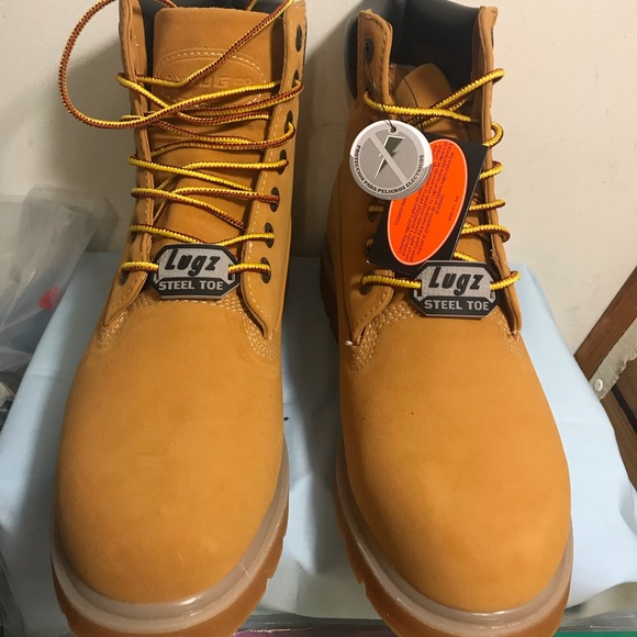 Lugz | Shoes | New Lugz Mens Drifter 6 Steel Toe Water Resistant Slip ...